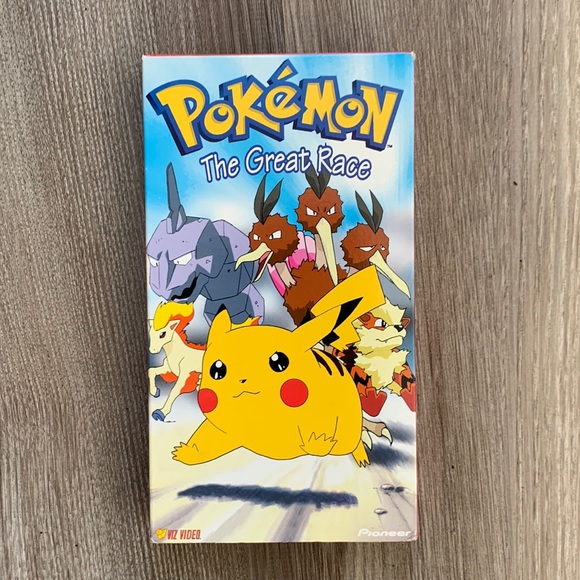 Pokemon | Other | Pokemon The Great Race Vhs Video Tape 3 Tv Episodes ...